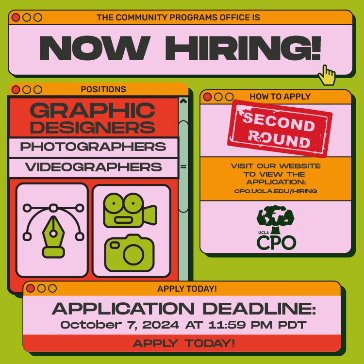 JOBS – UCLA Community Programs Office