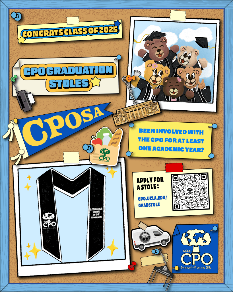 CPO Graduation Stoles - UCLA Community Programs Office